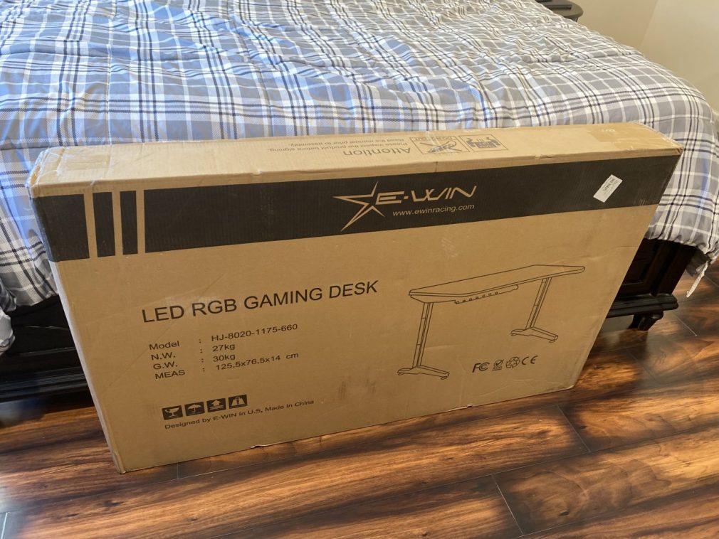 E-Win Racing RGB Gaming Desk review - Gaming Age