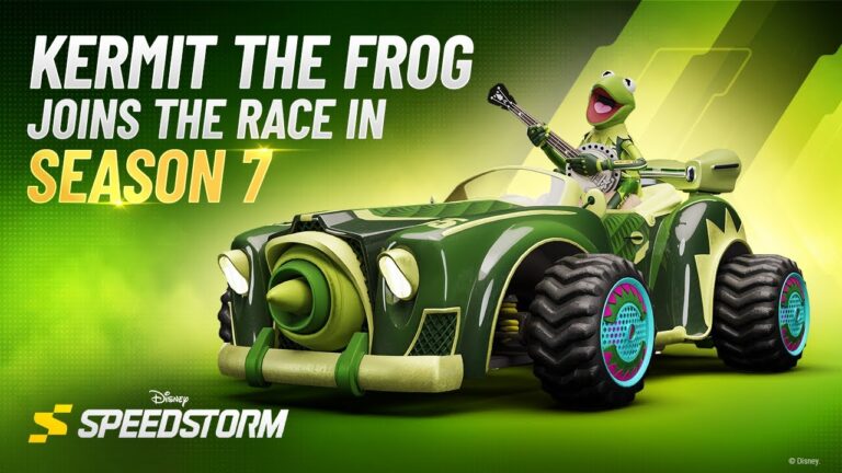 Kermit the Frog joins the cast of Disney Speedstorm today in the game's ...
