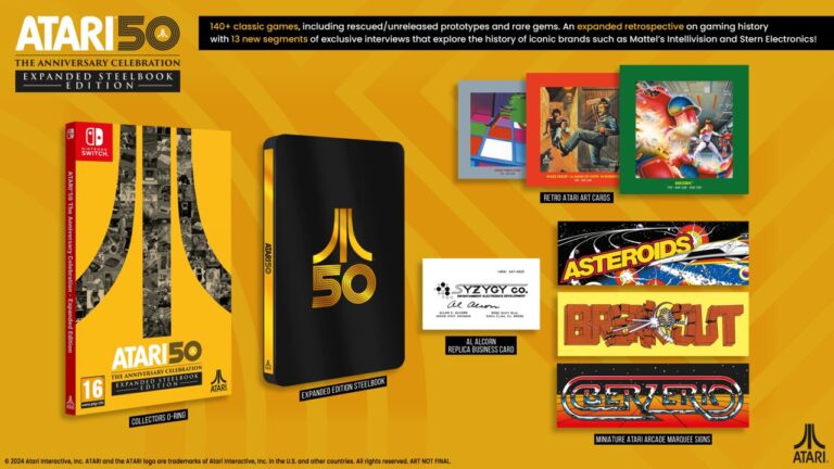 Atari 50: The Anniversary Celebration Expanded Edition gets new timelines, games and physical ...